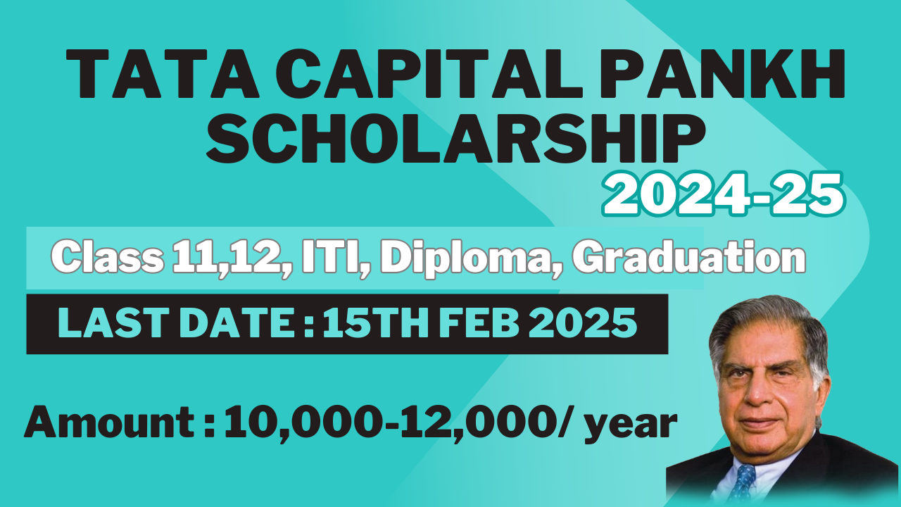 Tata capital Pankh Scholarship Program 2025-26